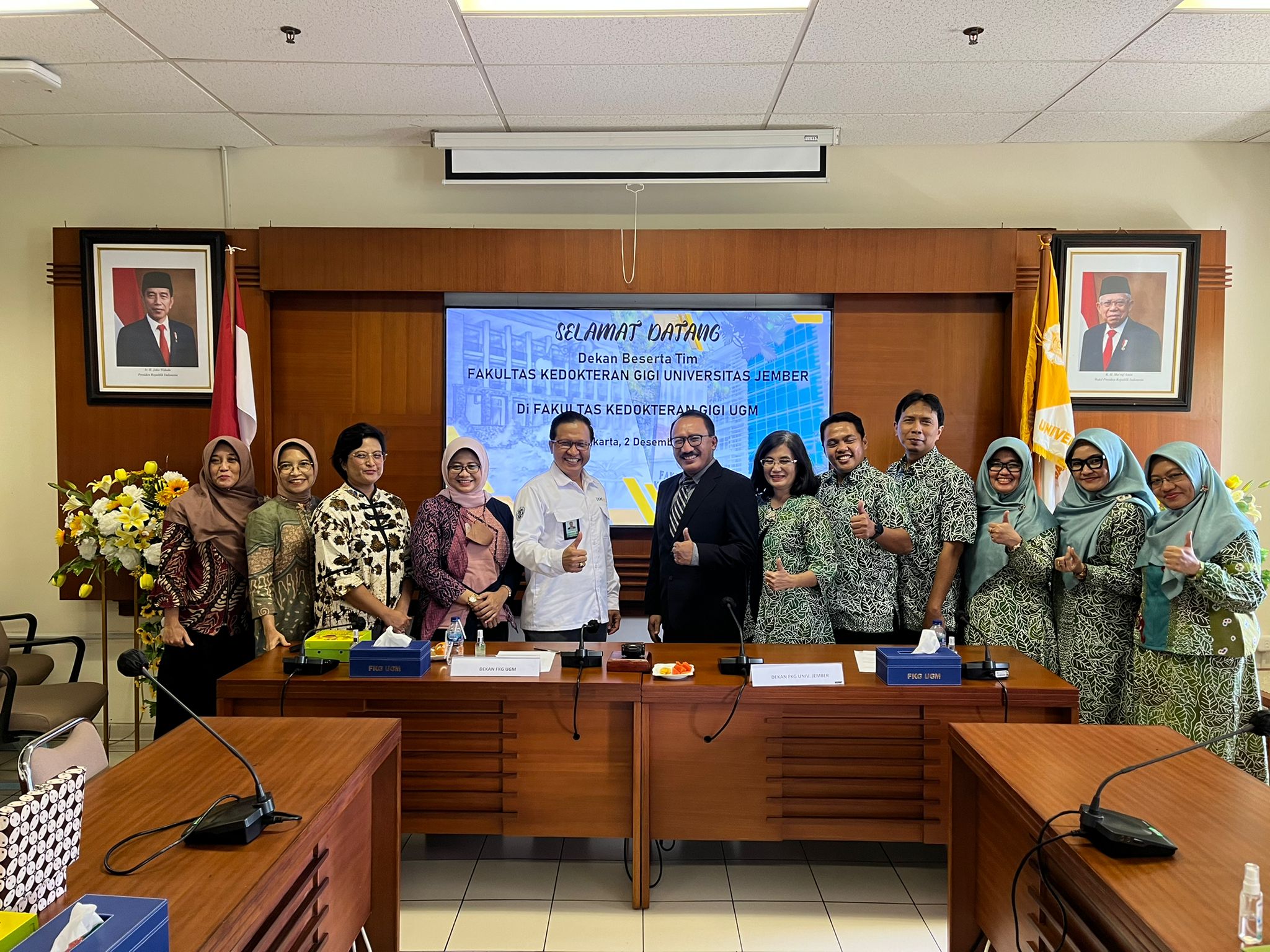 Studi Banding FKG UNEJ ke FKG UGM - Faculty of Dentistry - University ...
